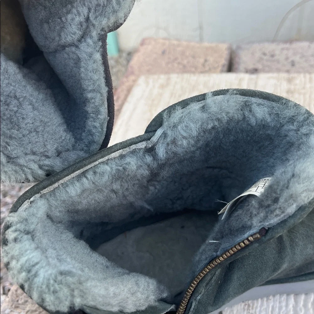 UGG | Shoes | Ugg Classic Mini Abree Suede Boots Grigio Slate ...